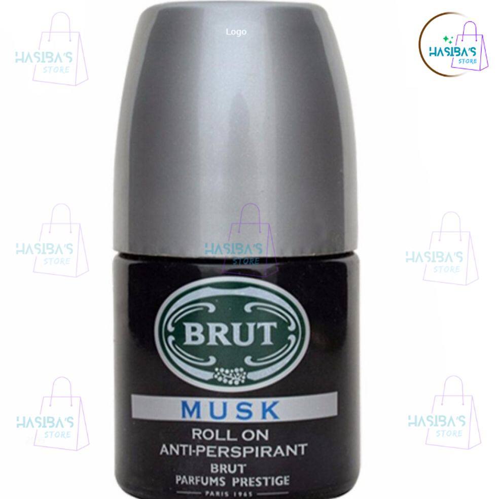 "(Italy) BRUT Anti-Perspirant & Deodorant Roll-On 50ml MUSK-ORIGINAL ...