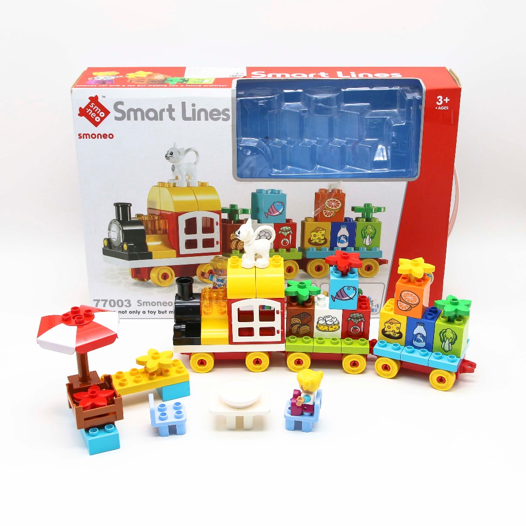 63PCS TRAIN BLOCK 115376 | Shopee Malaysia