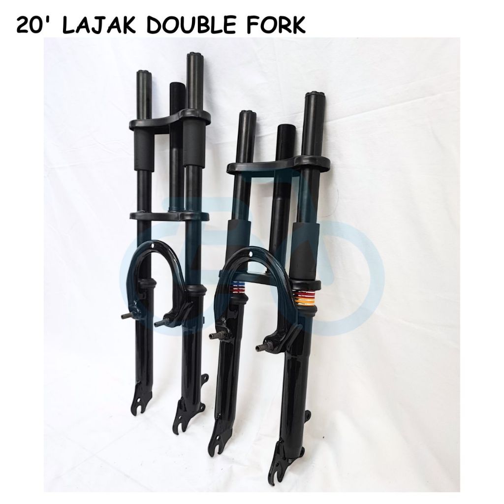 20' Suspension Fork Bicycle Lowered Double Fork | Shopee Malaysia