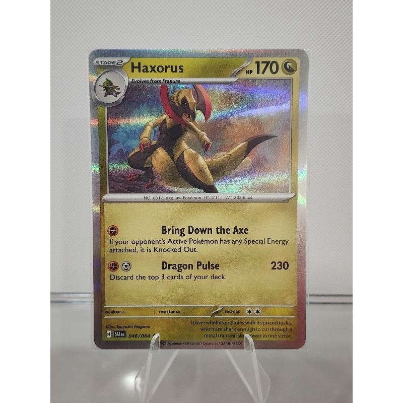 2024 Haxorus Card (Rare Holo) | Shopee Malaysia