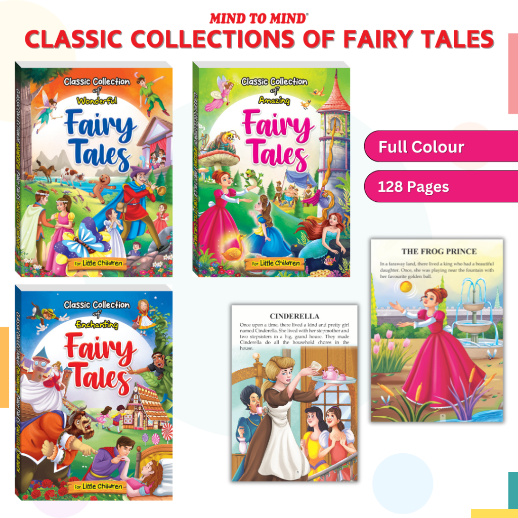 Classic Collection of Fairy Tales For Little Children Story Book ...
