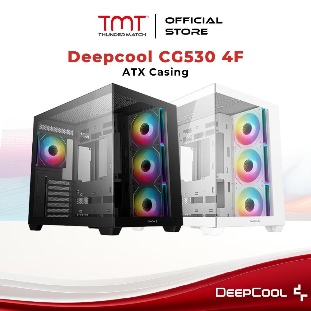 TMT Deepcool CG530 4F Dual Chamber ATX Casing | Shopee Malaysia