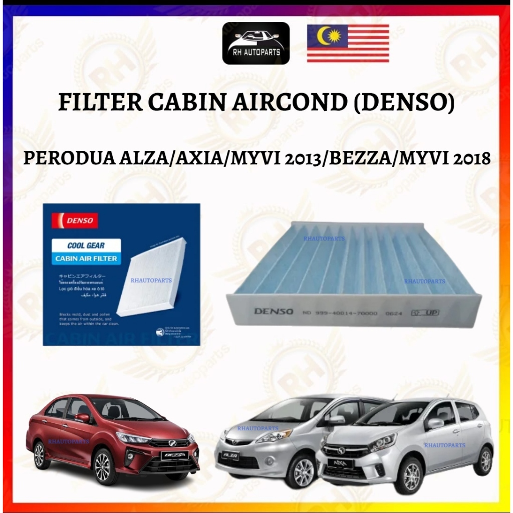 Perodua Alza Axia Bezza Myvi Air Filter Aircond Cabin Aircond Filter ...