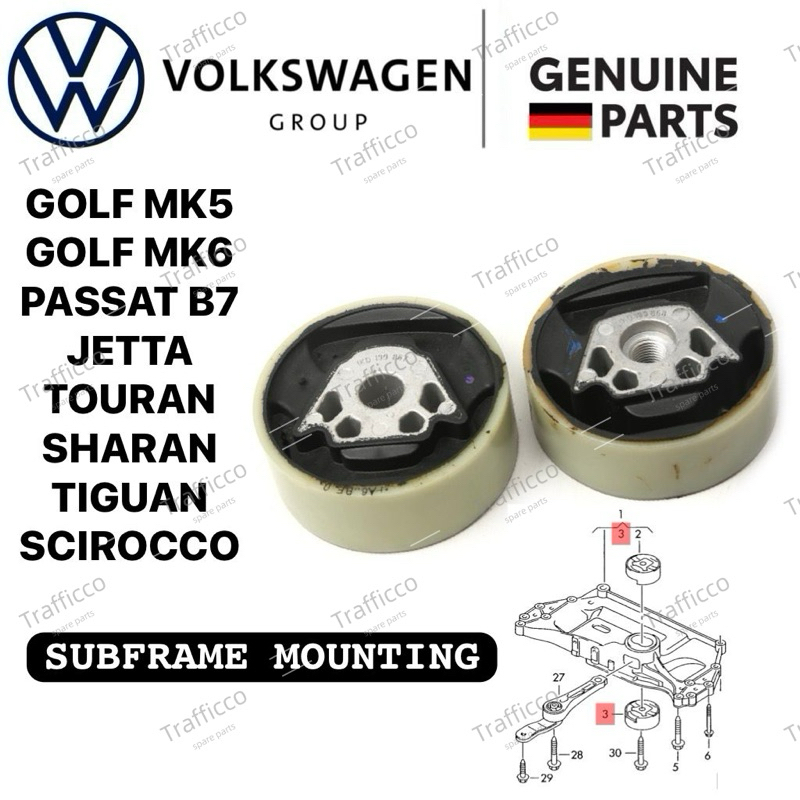 Volkswagen VW GOLF MK5 MK6 JETTA PASSAT B7 CC TIGUAN TOURAN SHARAN ...