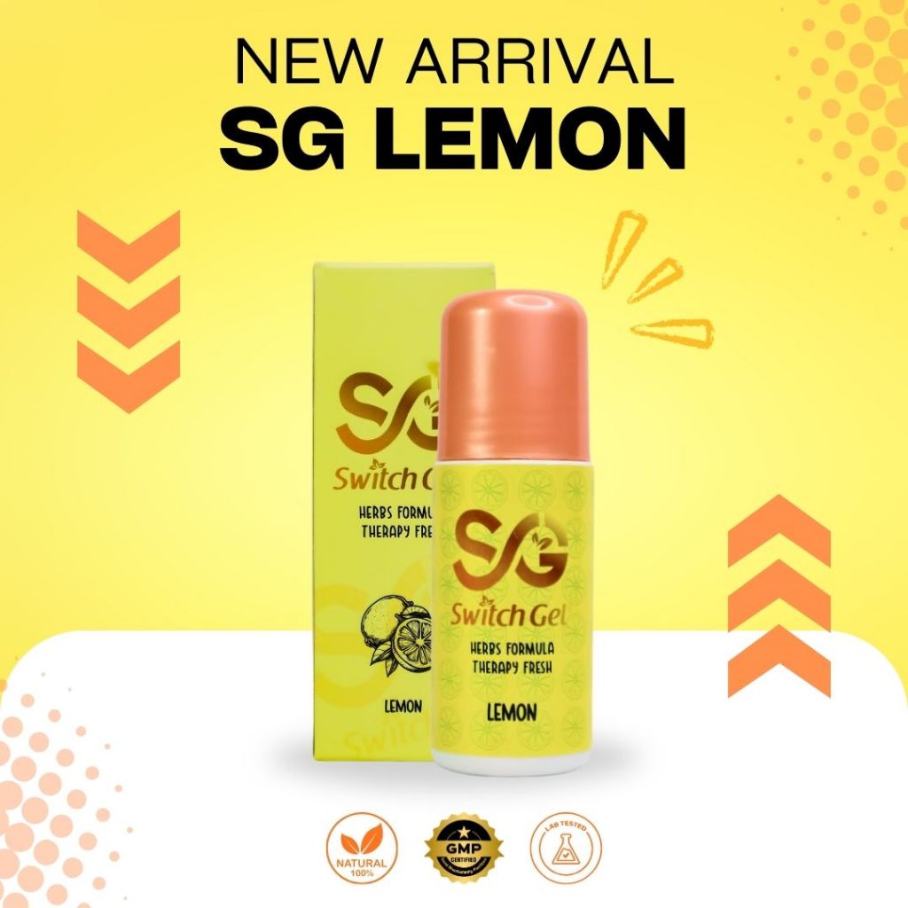 BARU! SWITCHGEL Lemon Melegakan Gastrik Pedih Ulu Hati Buang Angin ...
