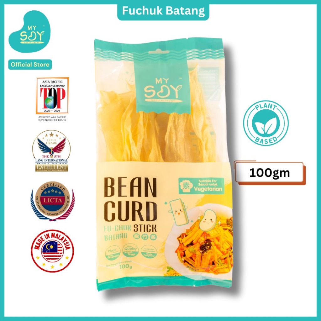 Mysoy Fuchuk Batang Original 100g- Goreng, sup lemak, tauhu kering ...