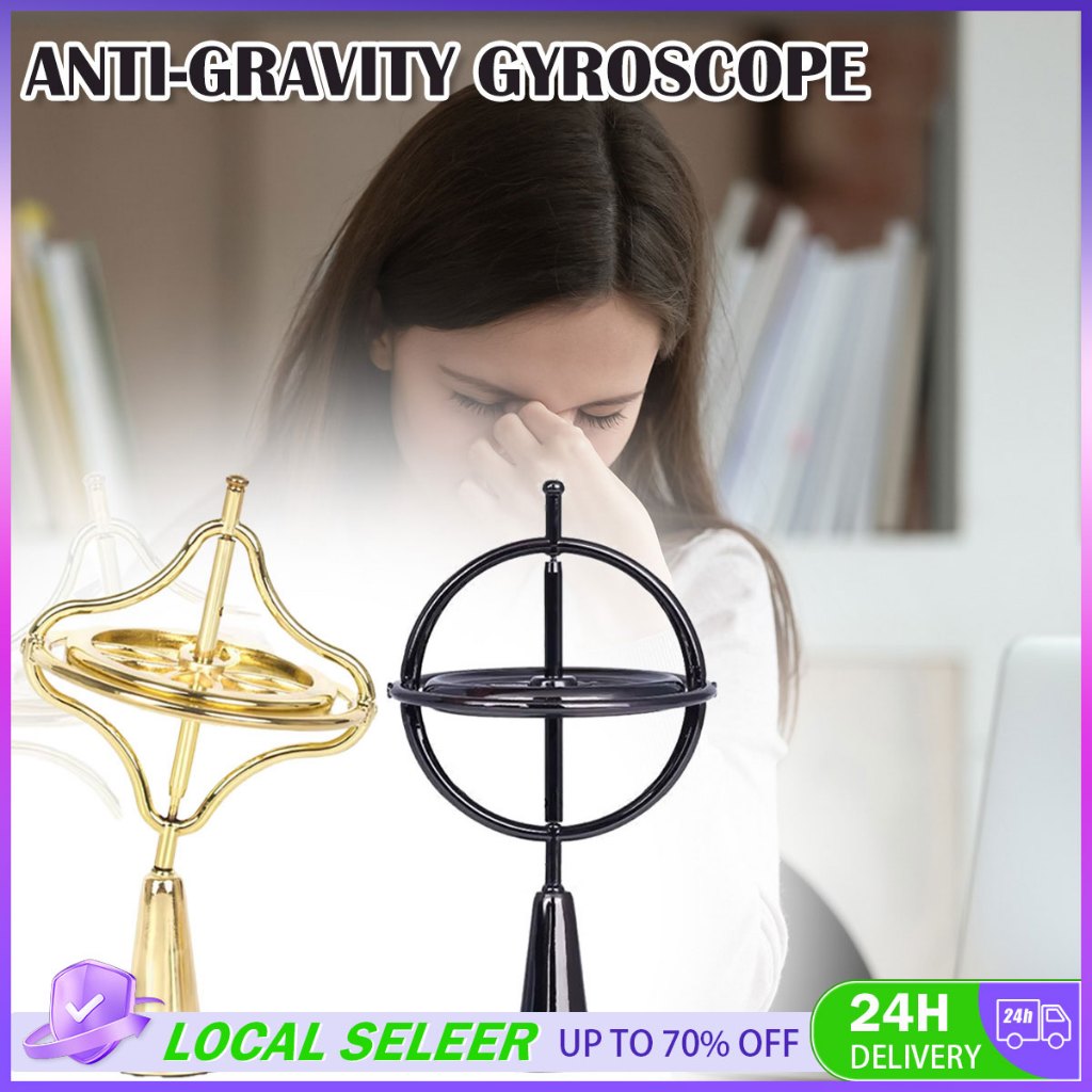 Fingertip Toys Anti-Gravity Gyroscope Office Desk Finger Gyro Party ...