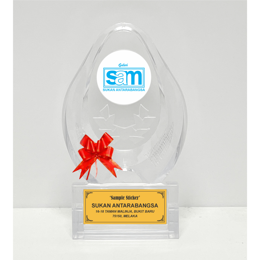 PLAK AKRILIK PLASTIK SS75 ACRYLIC PLASTIC PLAQUE | Shopee Malaysia