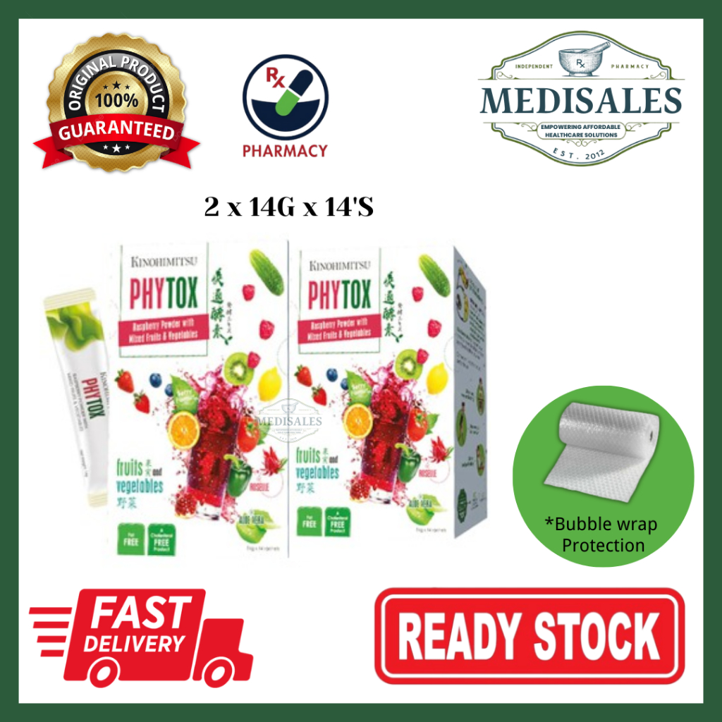 KINOHIMITSU PHYTOX 14G x 14'S (EXP 11/2026) | Shopee Malaysia