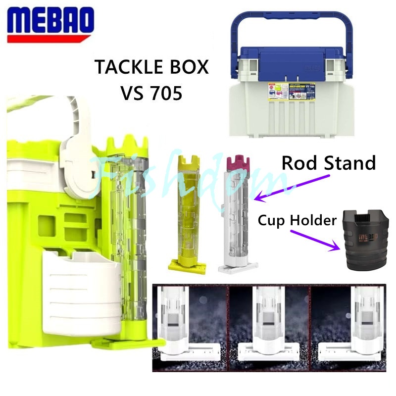FISHDOM MEBAO MULTIFUNCTION TACKLE BOX VS 705 - Fishing Tackle Box ...
