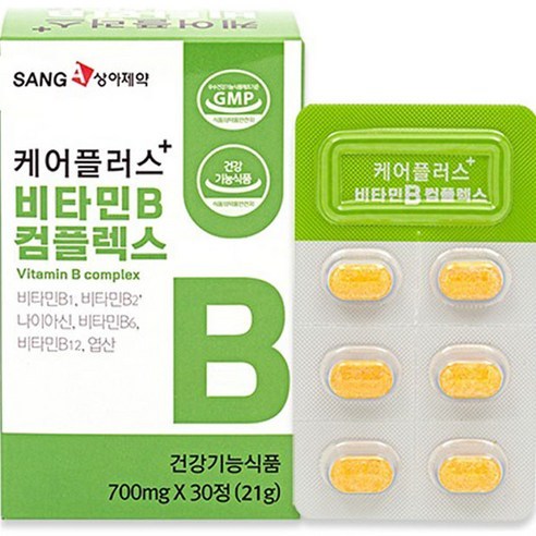 SANG-A CARE PLUS VITAMIN B COMPLEX - 700MG X 30 TABLETS/BOX SANG-A维生素B ...