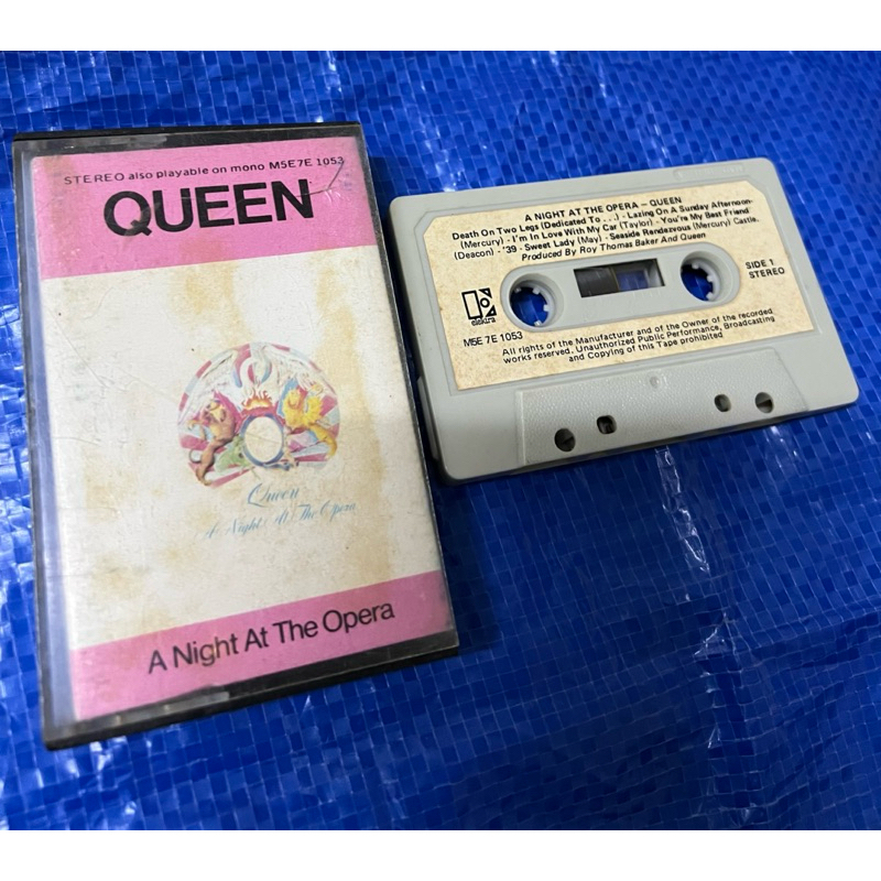 Cassette Queen - a Night at the Opera british rock heavy metal freddie ...