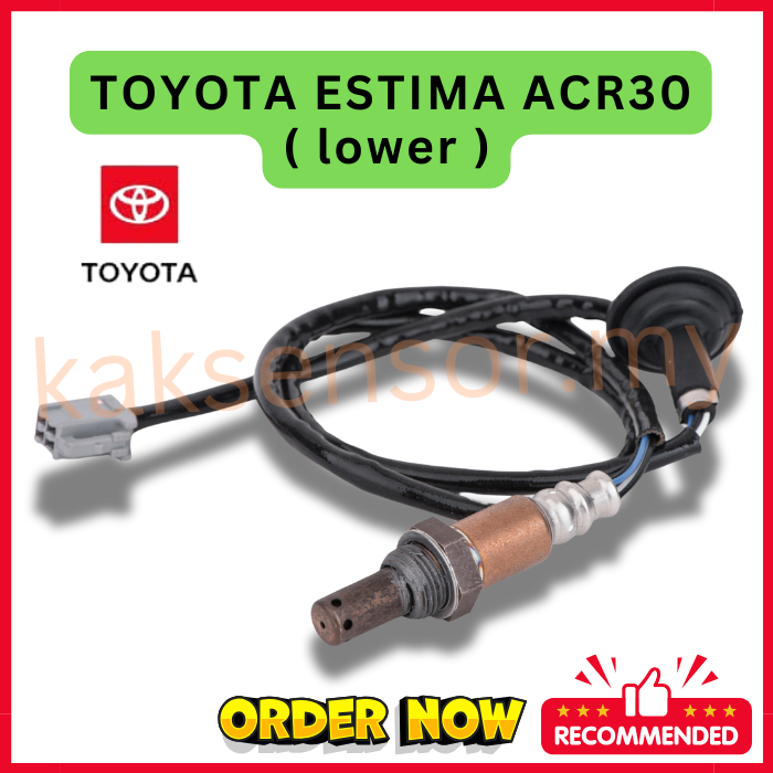 4PIN TOYOTA ESTIMA ACR30 2.4 ( LOWER ) OXYGEN SENSOR/ EXHAUST O2/ AIR ...