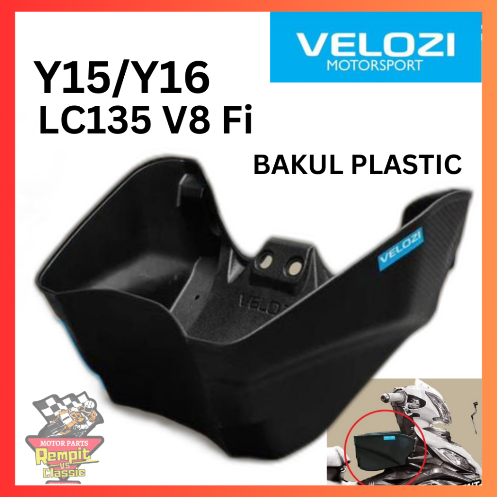 REMPIT Y15 Y16 LC135 V8 Fi Velozi BAKUL PLASTIC Besar Front Basket Box ...
