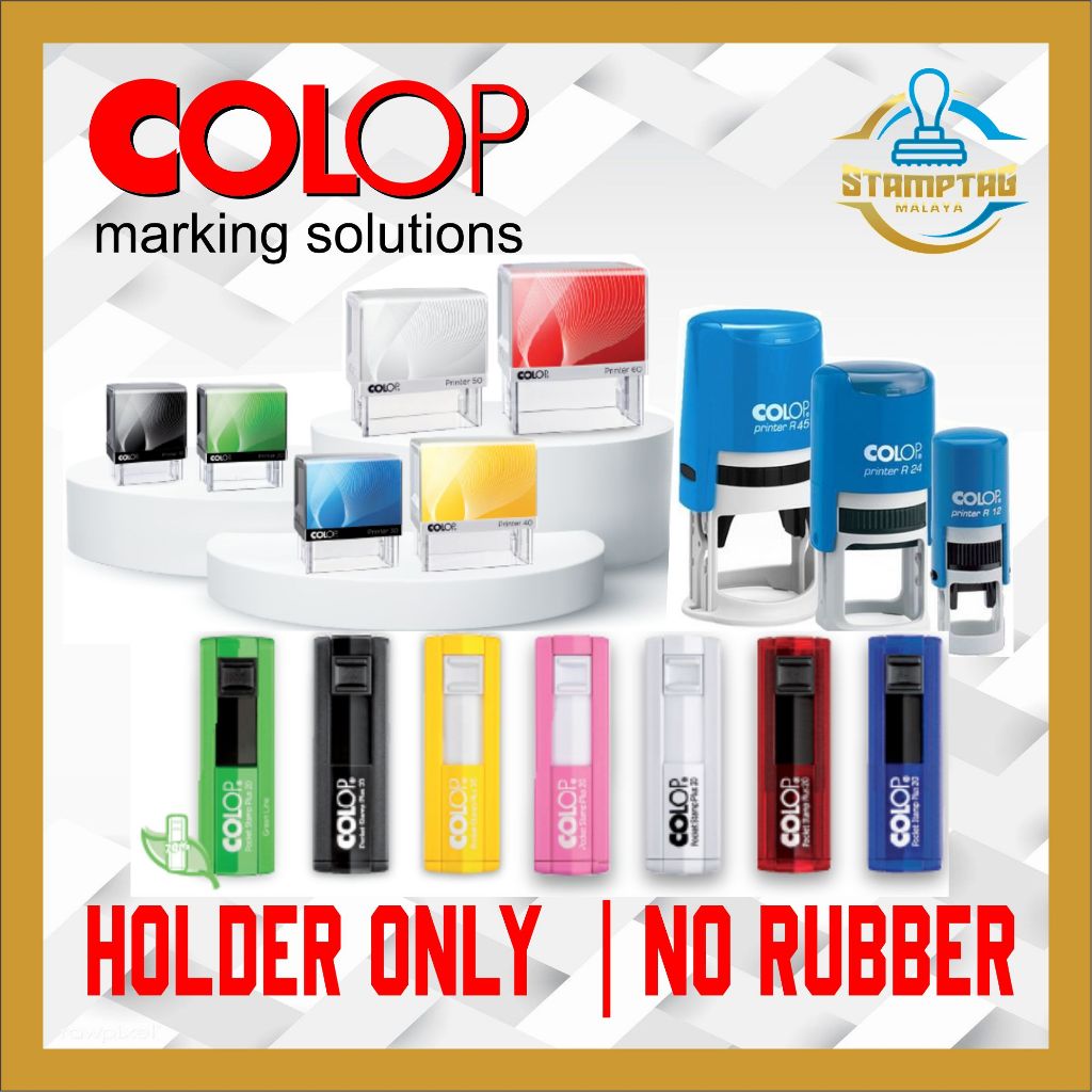 BODY SET ONLY COP COLOP P10 P20 P30 P40 P50 P60 (NO RUBBER STAMP / TIADA GETAH) | Shopee Malaysia