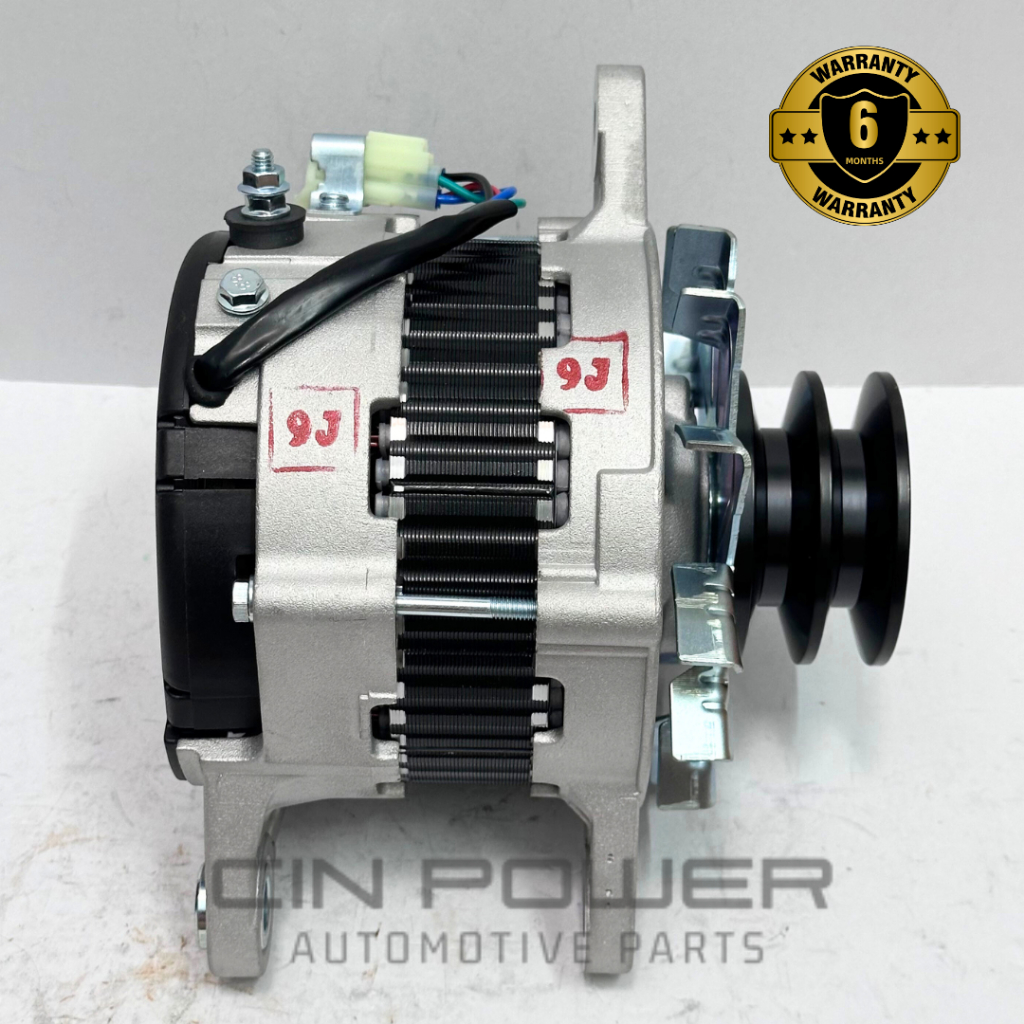 KOBELCO SK200-8 / HINO J07C , J08C ALTERNATOR 24V 2CP 50A 4PIN 86MM ...