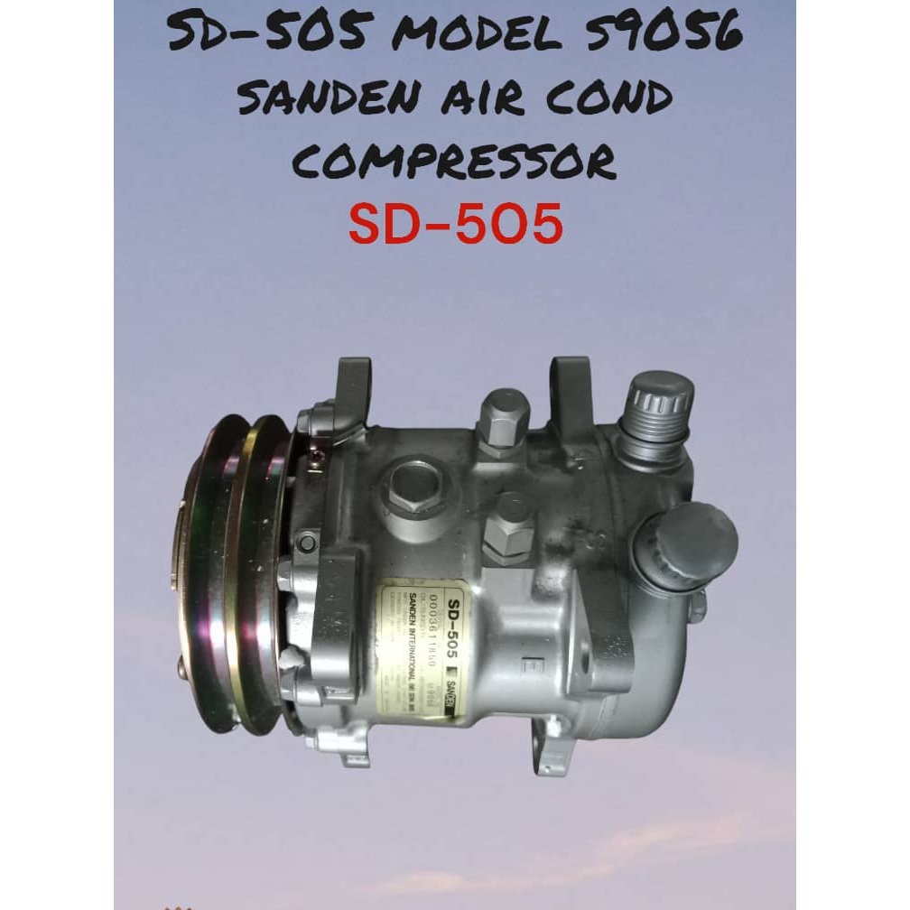 SD-505 MODEL S9056 SANDEN COMPRESSOR AIRCOND NEW | Shopee Malaysia