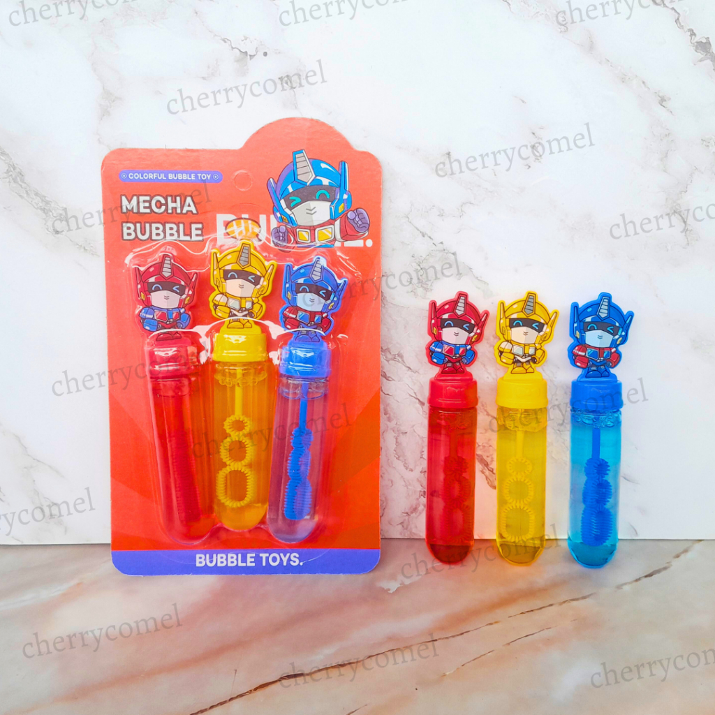 Mecha Transform Robot Bubble Blowing Toy Bubble Stick High Quality ...