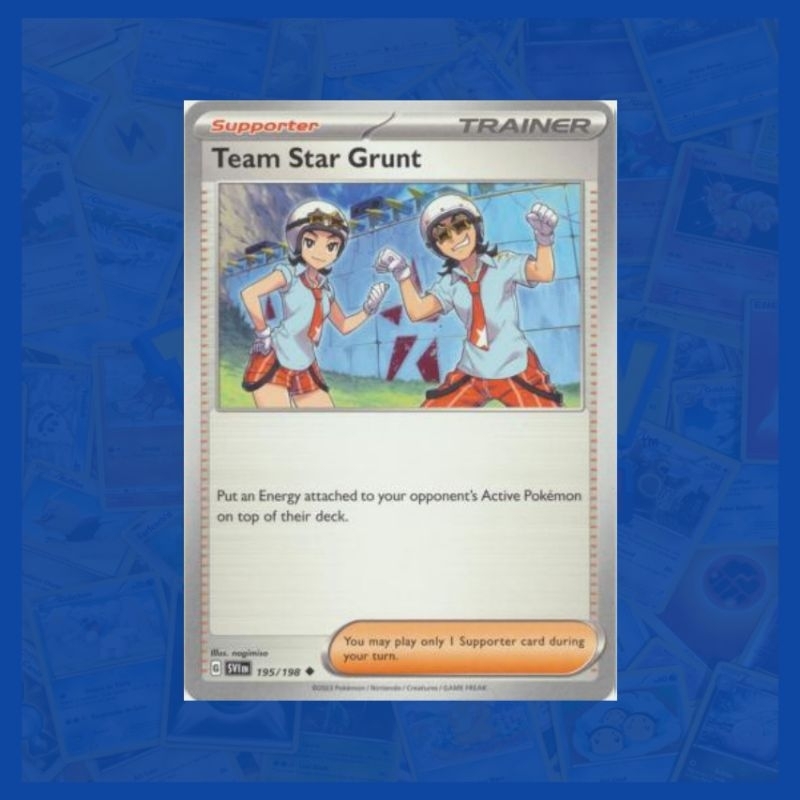 Team Star Grunt (195/198) Uncommon | Scarlet And Violet SV01 | Pokemon ...