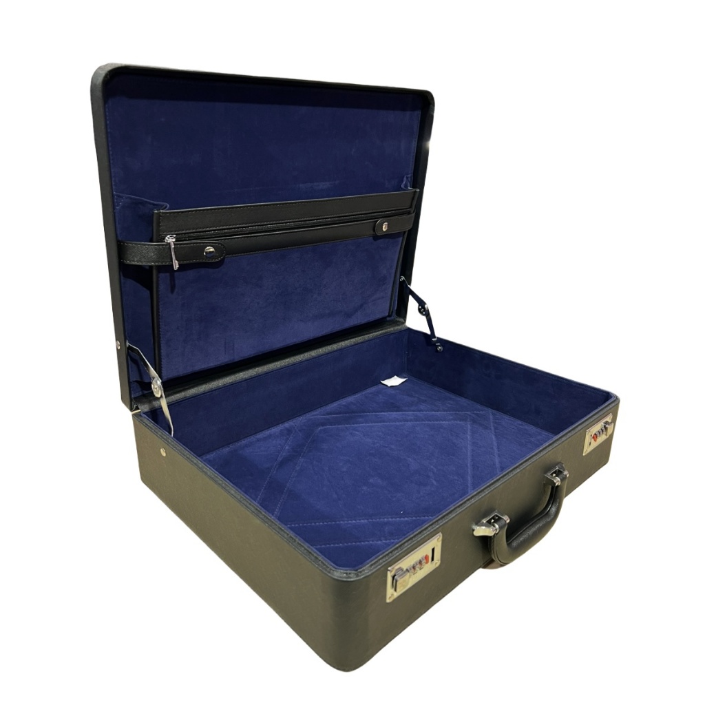 PU Leather Briefcase James Bond Bag Document Bag Office Attache Case ...