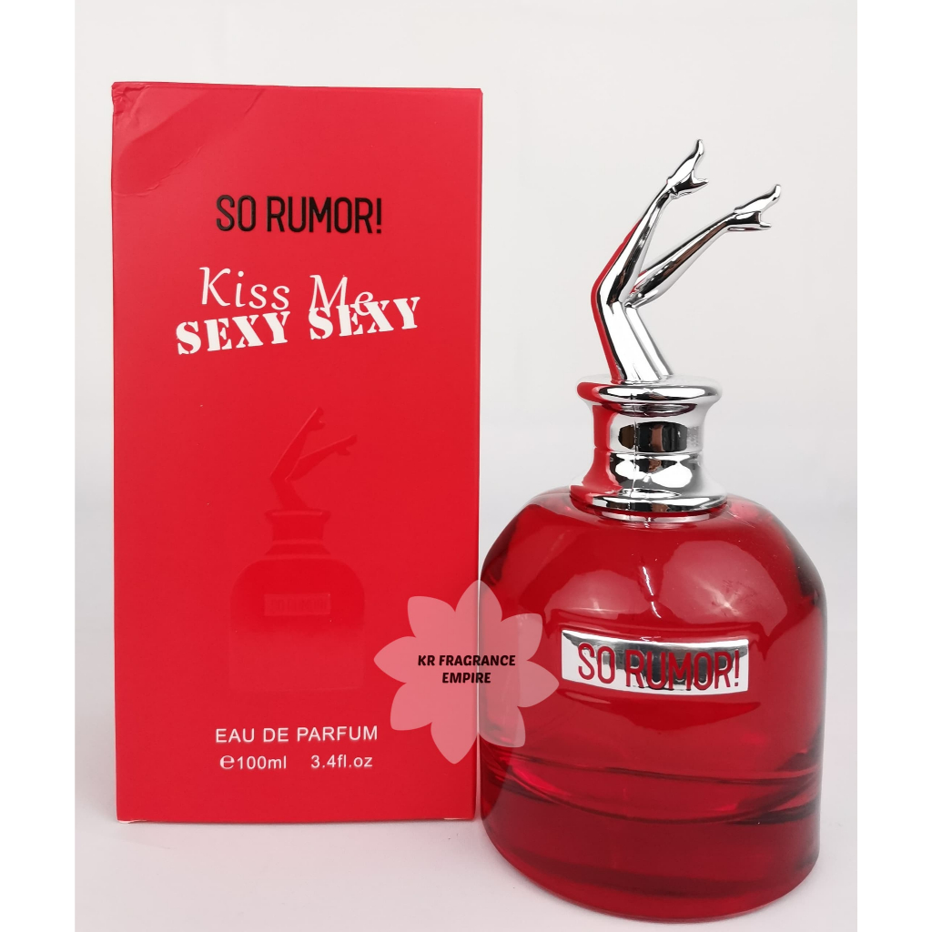 So Rumor Kiss Me Sexy Red EDP Perfume 100Ml 💯 Wangian Paling Menawan ...