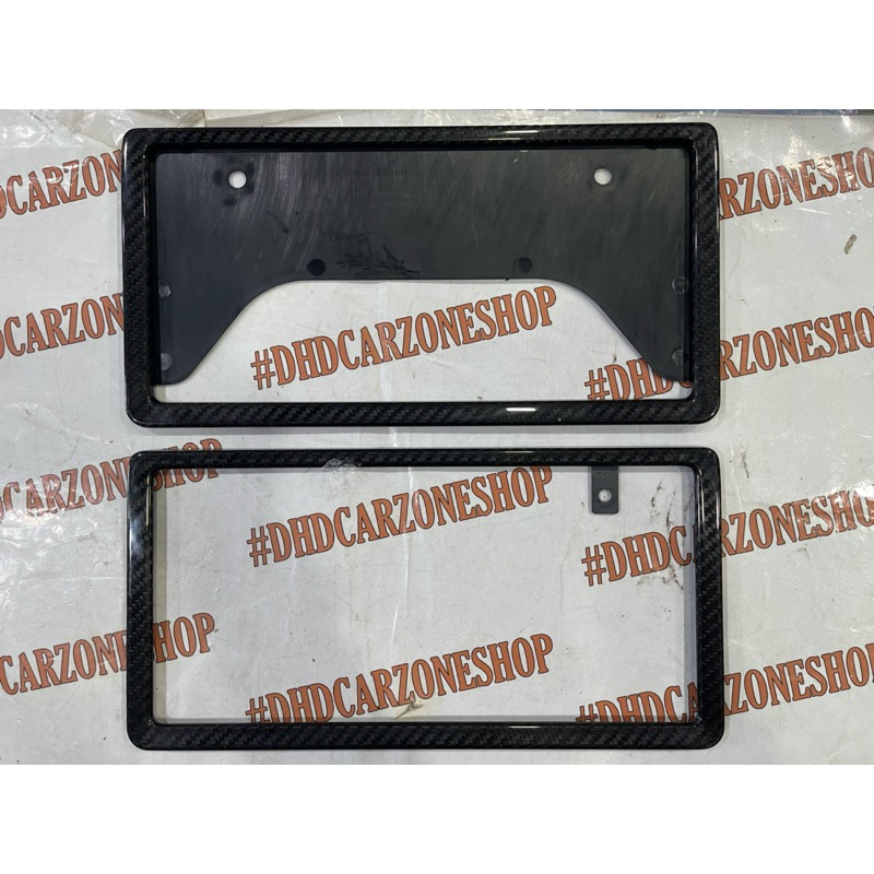 TRD GR Carbon Frame Plate Number (front & rear) | Shopee Malaysia