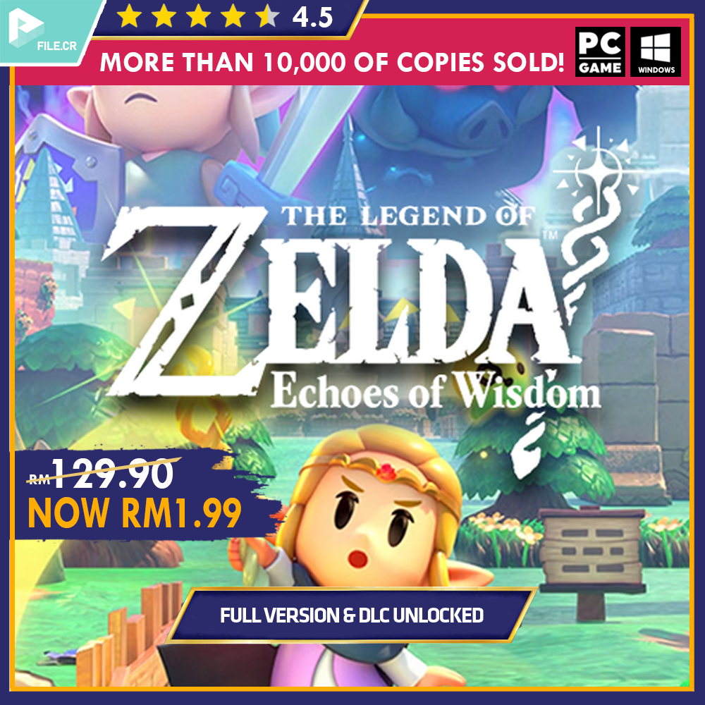 The Legend of Zelda: Echoes of Wisdom – v1.0.1[𝐋𝐈𝐅𝐄𝐓𝐈𝐌𝐄] [𝐏𝐂 𝐆𝐀𝐌𝐄 𝐃𝐈𝐆𝐈𝐓𝐀𝐋 𝐃𝐎𝐖𝐍𝐋𝐎𝐀𝐃] [𝐎𝐅𝐅𝐋𝐈𝐍𝐄 ...