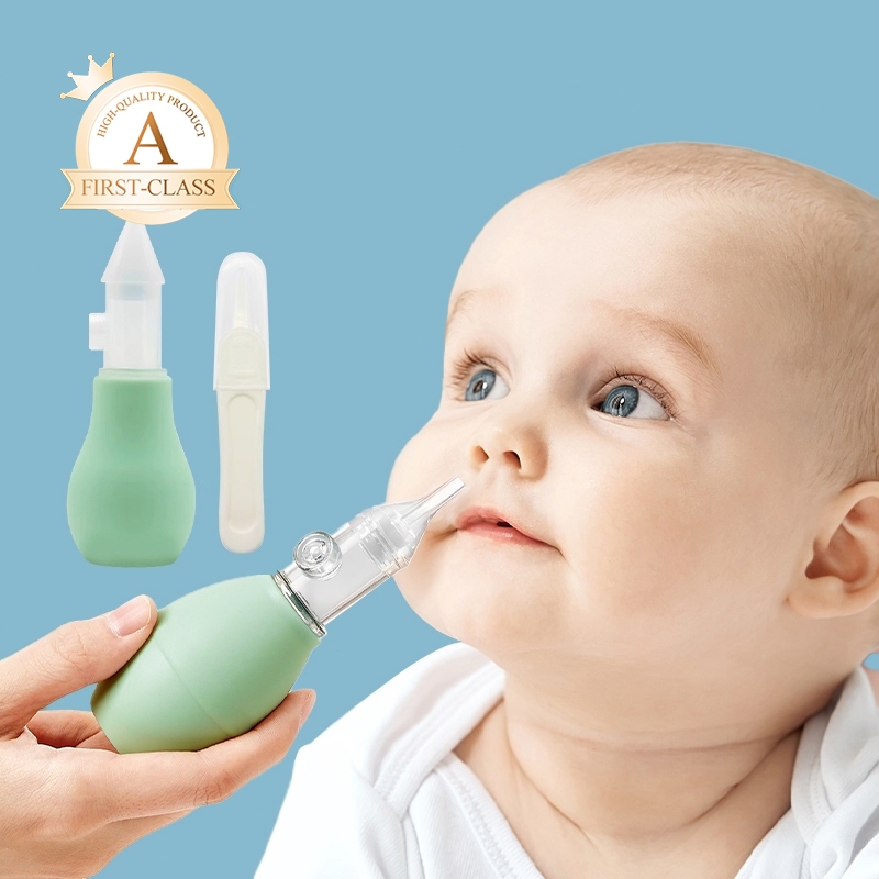 Einmilk Baby Manual Silicone Nasal Aspirator Nose Mucus Cleaner Snot ...