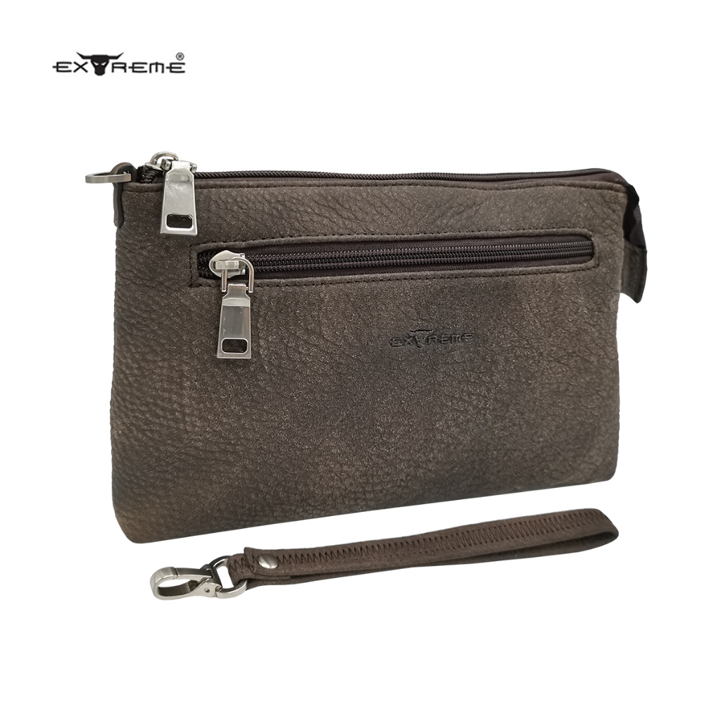 Extreme Leather Hand Clutch Purse I Multi Purpose Slim Pouch I Men ...