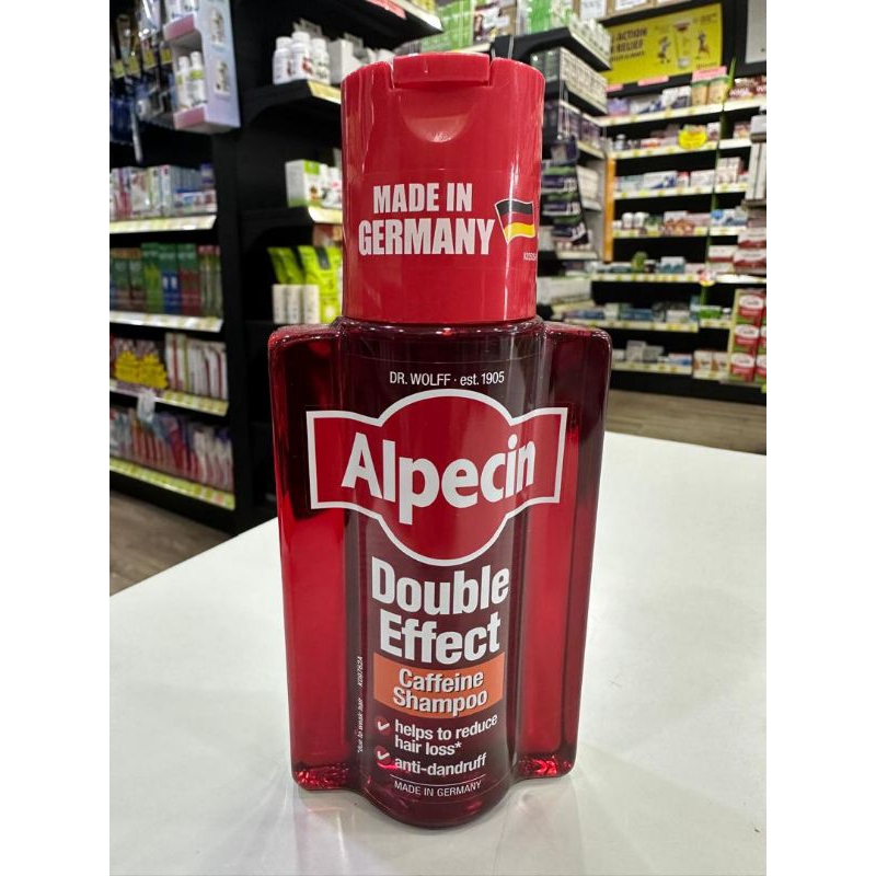 ALPECIN DOUBLE EFFECT CAFFEINE SHAMPOO 200ML | Shopee Malaysia