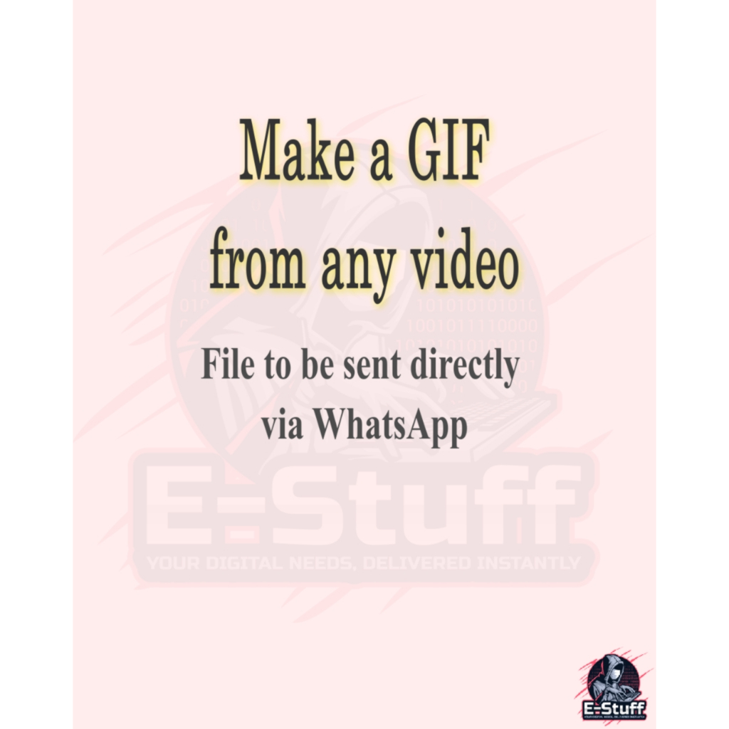 Custom GIF Production From Any Video Make Your Own GIF | Shopee Malaysia