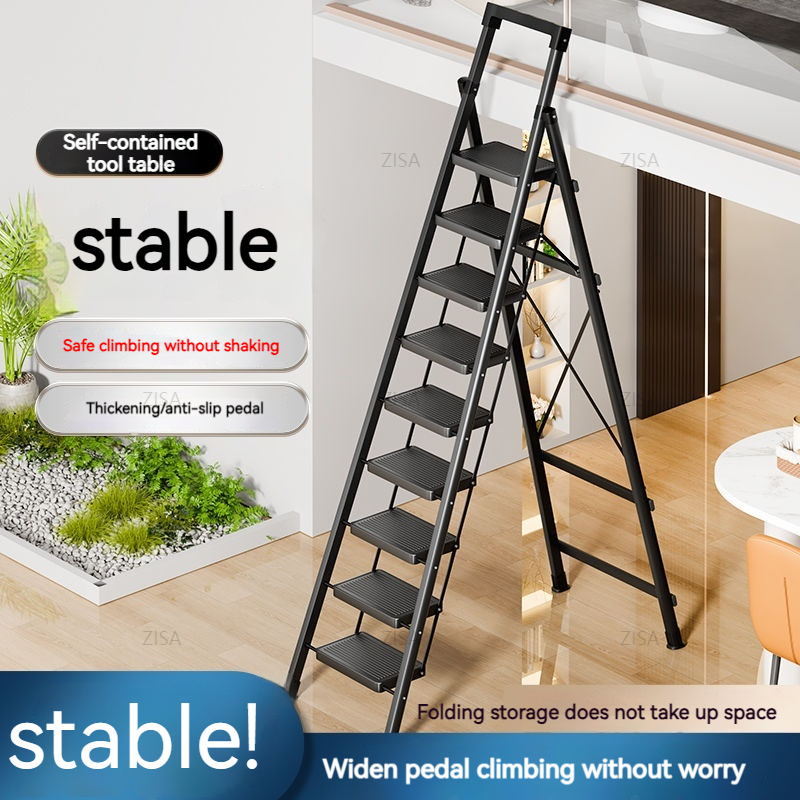 Top Ladder Home Folding Ladder Indoor Outdoor High Strength Portable ...