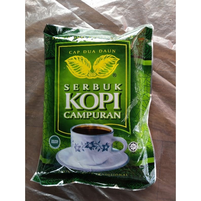 Serbuk Kopi Campuran Cap Dua Daun 300GRAM | Shopee Malaysia