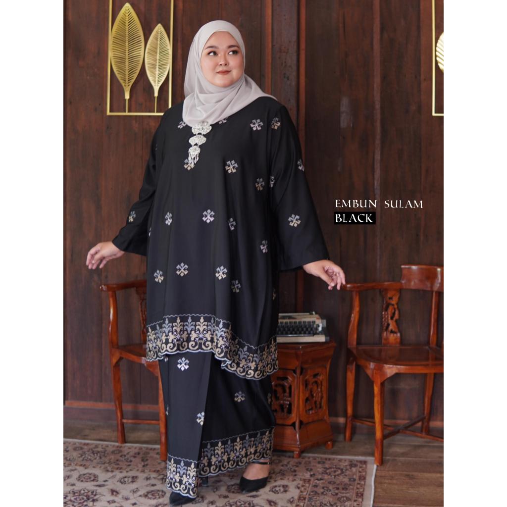 KURUNG SULAM EMBUN PLUS SIZE BY MIMILA QUEEN | Shopee Malaysia