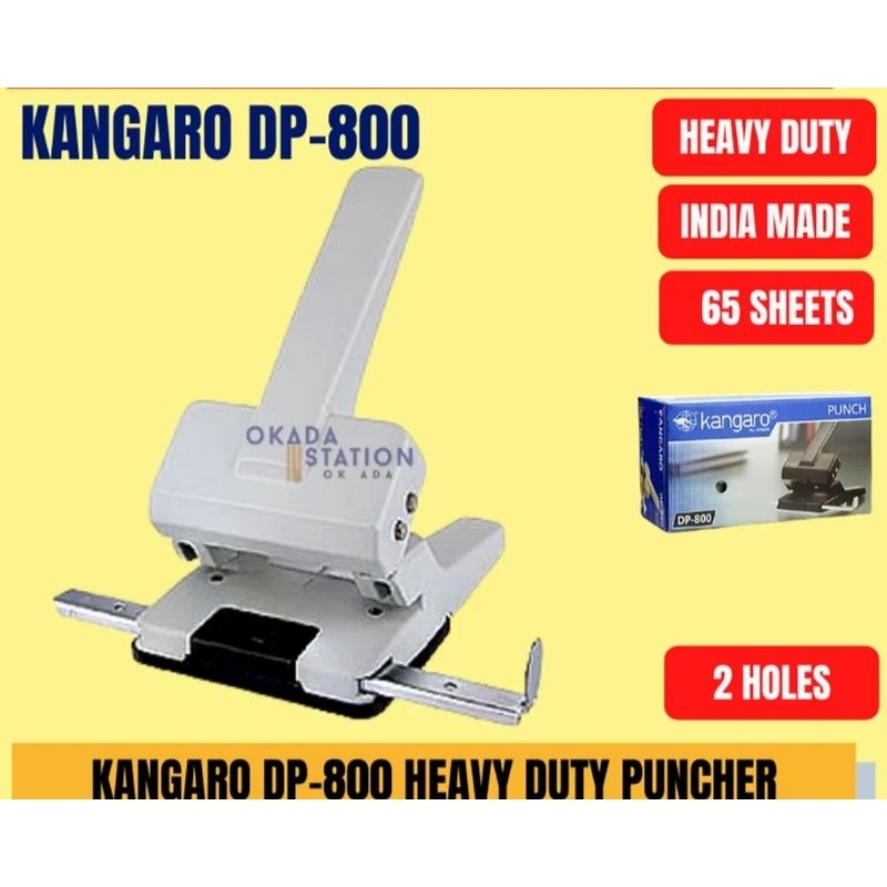 KANGARO DP-800 HEAVY DUTY PUNCHER / Paper Puncher / Hole Puncher ...