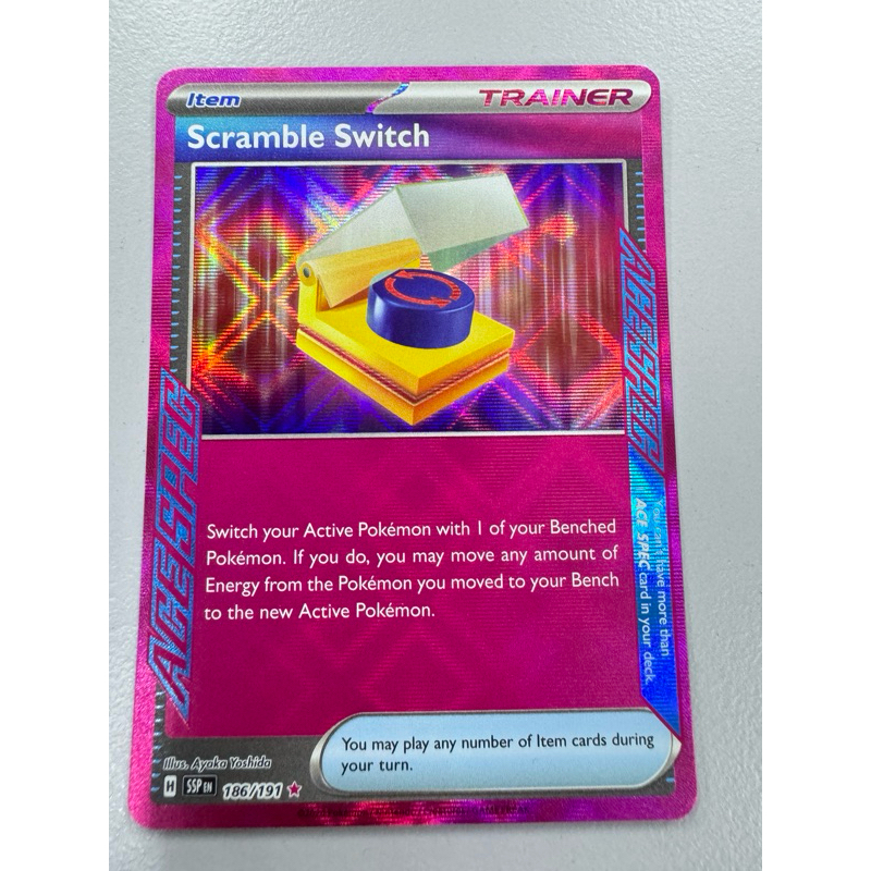 Trainer type - Pokemon Card - Scramble Switch 186/191 | Shopee Malaysia