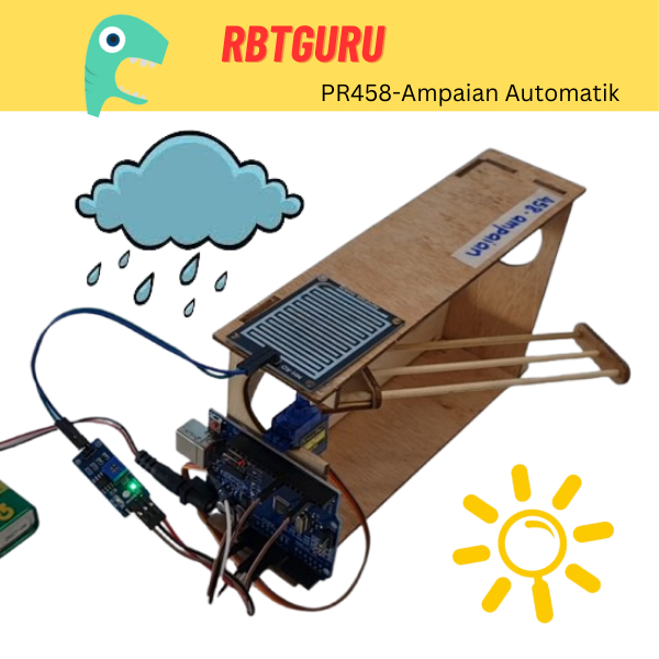 Projek RBT Ampaian automatik || Projek elektronik arduino || Projek mekanikal | Shopee Malaysia