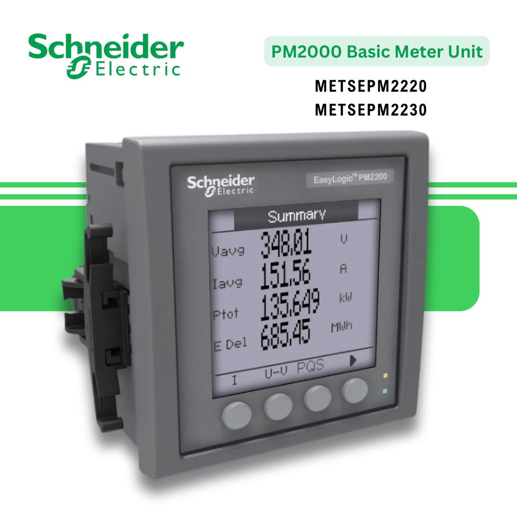 SCHNEIDER digital power meter dpm power meter metsepm2200 metsepm2220 metsepm2230 pm2200 pm2220 ...