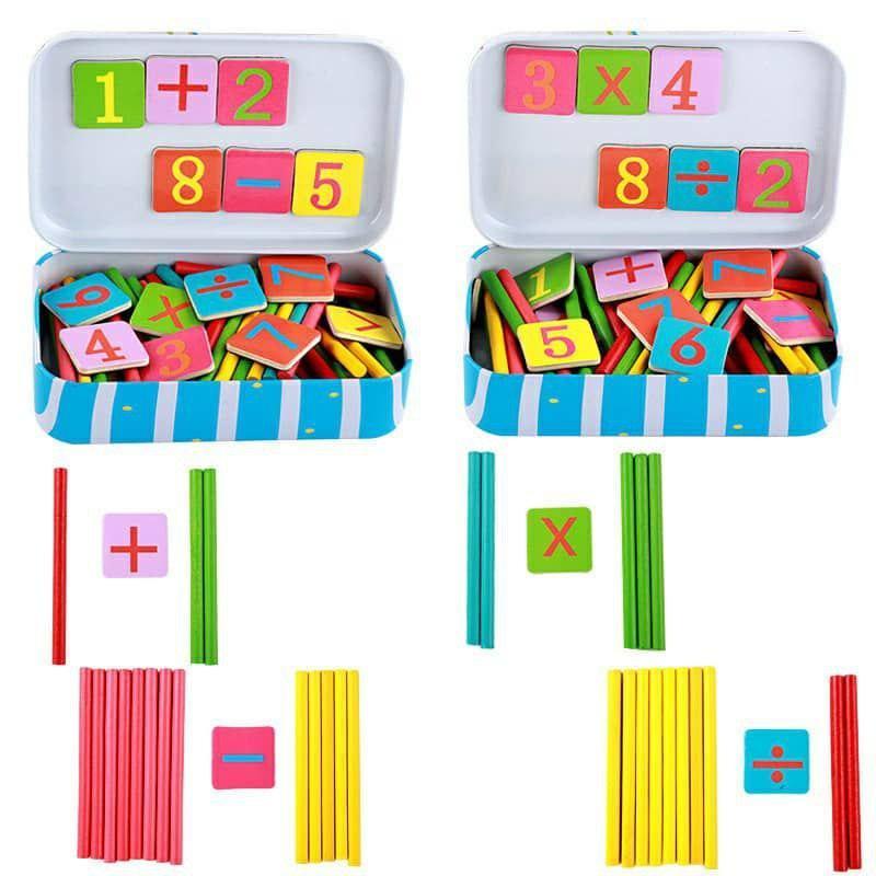 [MAMAKIDS] Arithmetic Iron Box Stick Mathematic | Alat Bantuan Mengira ...