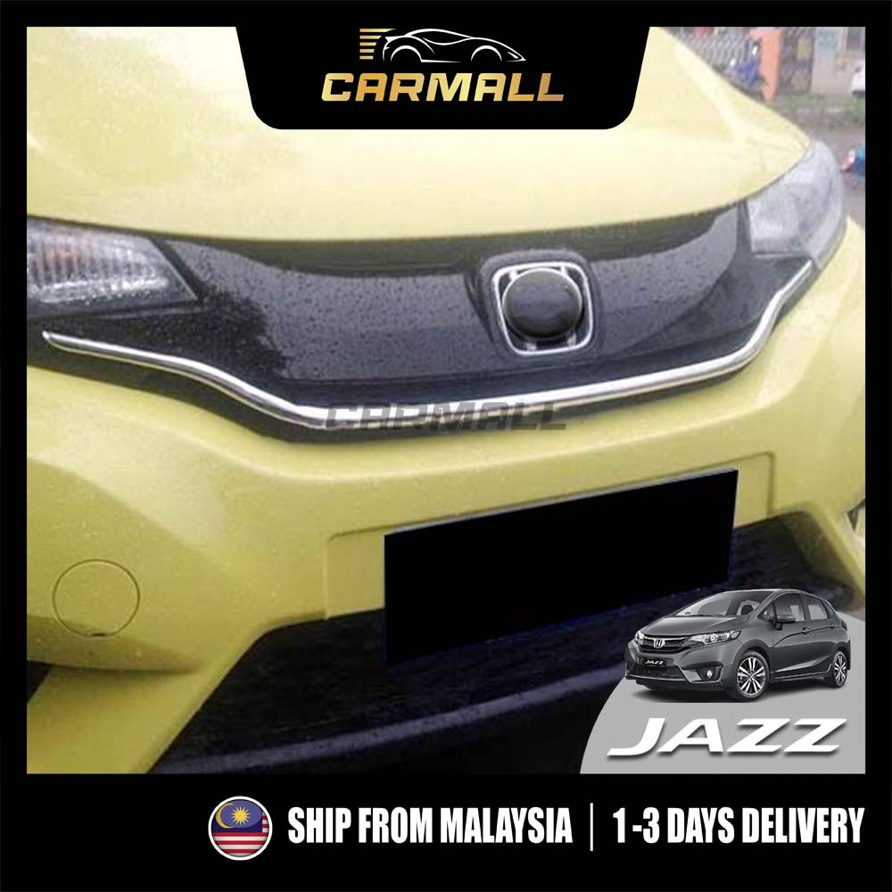 Honda Jazz GK Fit GK GK5 T5A 3rd Front Grill Chrome Lining Front Grill ...