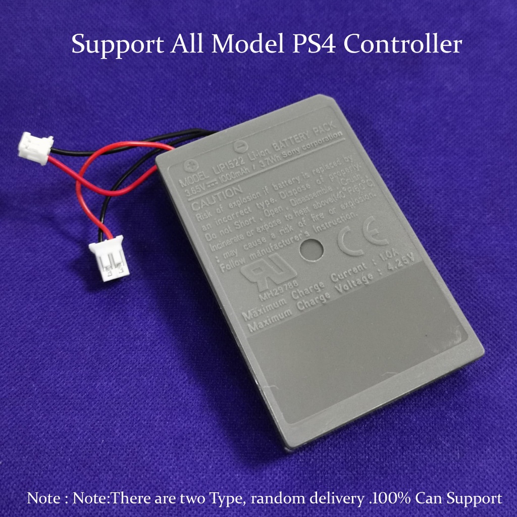 KCR1410 3.7V 1000mAh Battery Support All Model PS4 Slim / PS4 Pro /PS4 ...