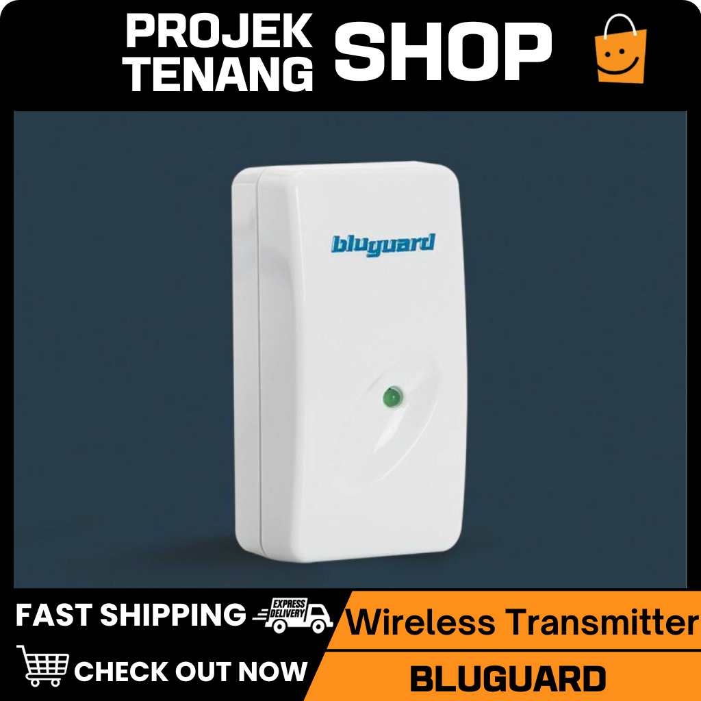 Bluguard Wireless 2-Way Transmitter for Alarm Sensor - Supervised ...
