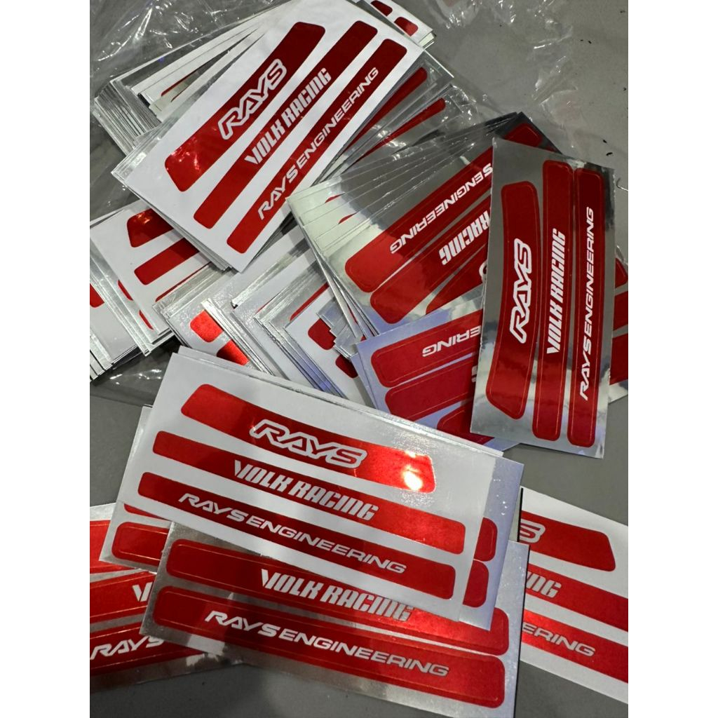 (READY STOCK) RAYS VOLK RACING STICKER | Shopee Malaysia
