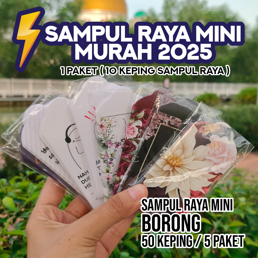 SAMPUL RAYA MINI BORONG VIRALL 2024 | 43 Design EXCLUSIVE | READY STOCK ...