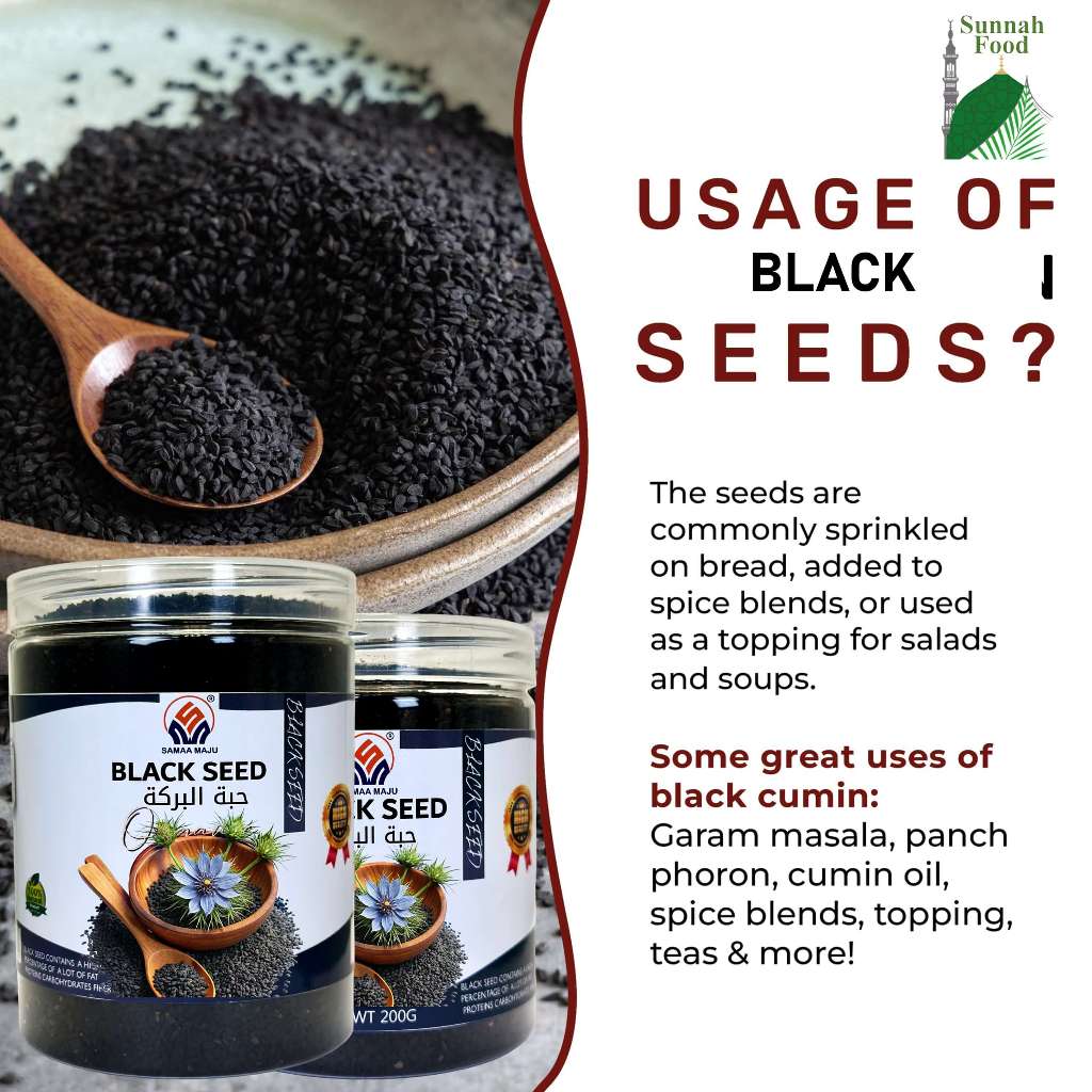 Habbatus Sauda Black Seed habatussauda herbs ORGANIC | Shopee Malaysia