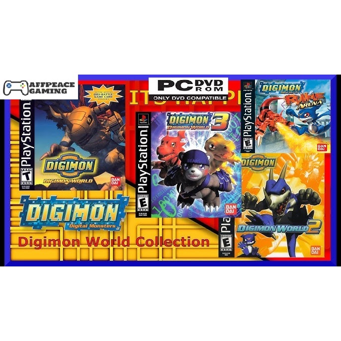 (PC GAME) 5 IN1 DIGIMON CLASSIC COLLECTION - DVD,PENDRIVE | Shopee Malaysia