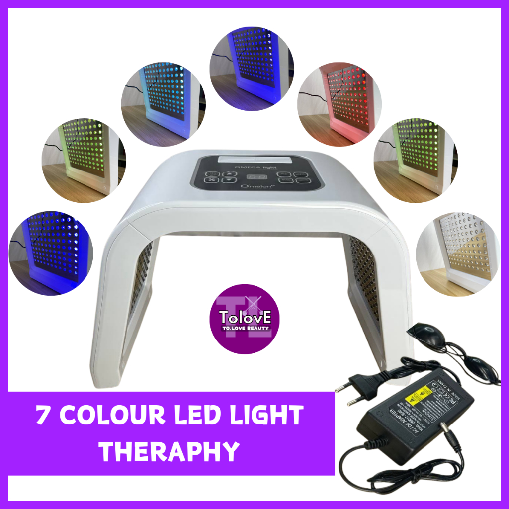 7 Colour LED Light Theraphy / Omega Light / Face Beauty Machine ...
