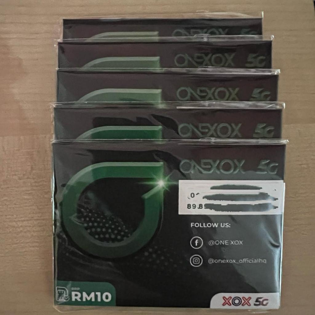 XOX / ONEXOX Mobile Sim Card | Shopee Malaysia
