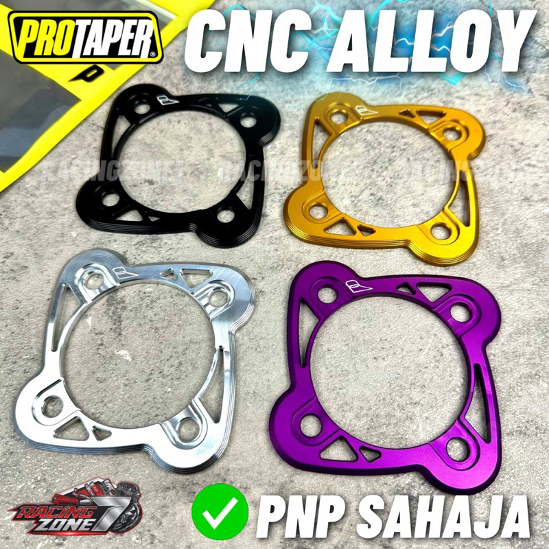 PROTAPER CNC ALLOY SPROCKET COVER 4 Lubang/ CNC SPROCKET GUIDE PLATE ...