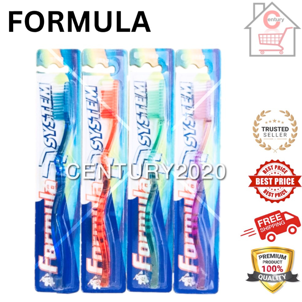 FORMULA System Toothbrush Multi-Care Anti-Bacterial Toothbrush | Shopee ...